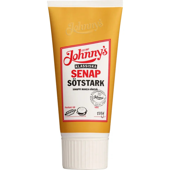 Swedish Mustard - Senap Sötstark Johnnys 200g – Nordic Cravings