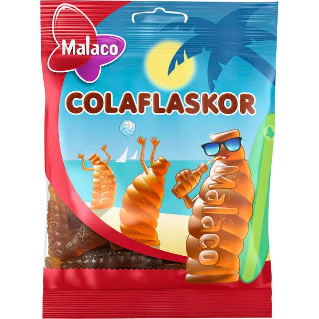 Swedish Candy - Colaflaskor Malaco 95g – Nordic Cravings